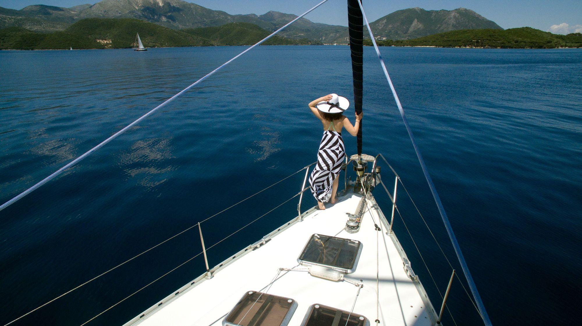 An Amazing Day Sailing Around Lefkada Island | The Outdoor Voyage